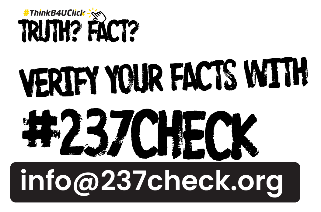 #237Check – Fact-checking & information verification in Cameroon